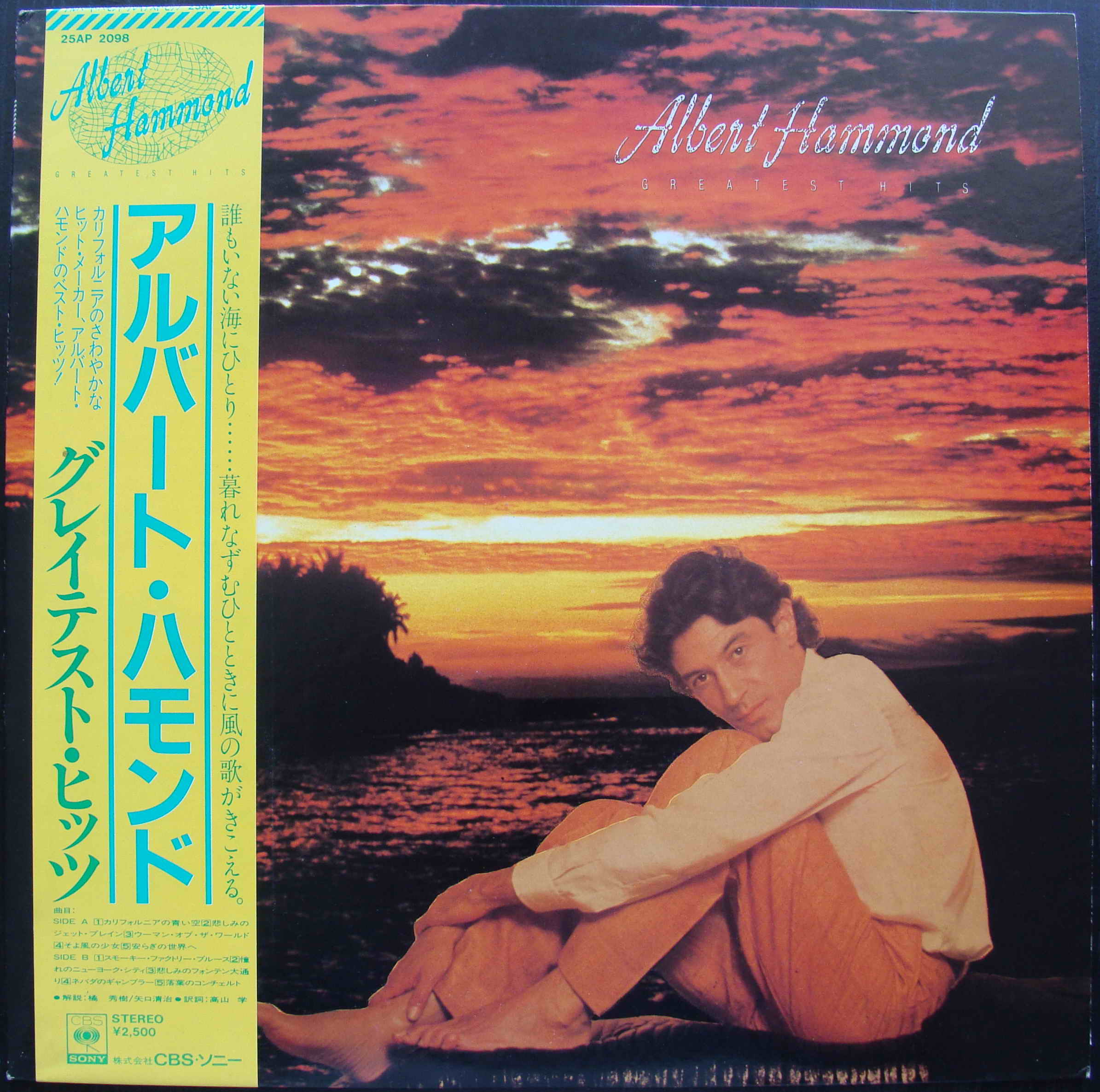 Albert Hammond – Greatest Hits con OBI - Obi Vinilos