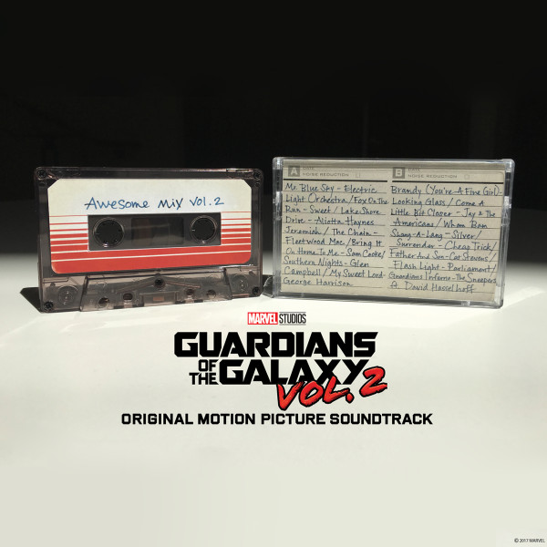 OST Guardians Of The Galaxy Awesome Mix Vol. 2 Cassette - Obi Vinilos