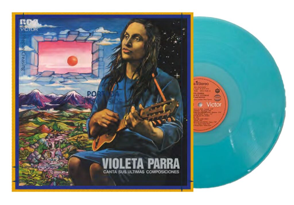 Violeta Parra – Las Ultimas Composiciones de Violeta Parra (Celeste Transparente) - Obi Vinilos