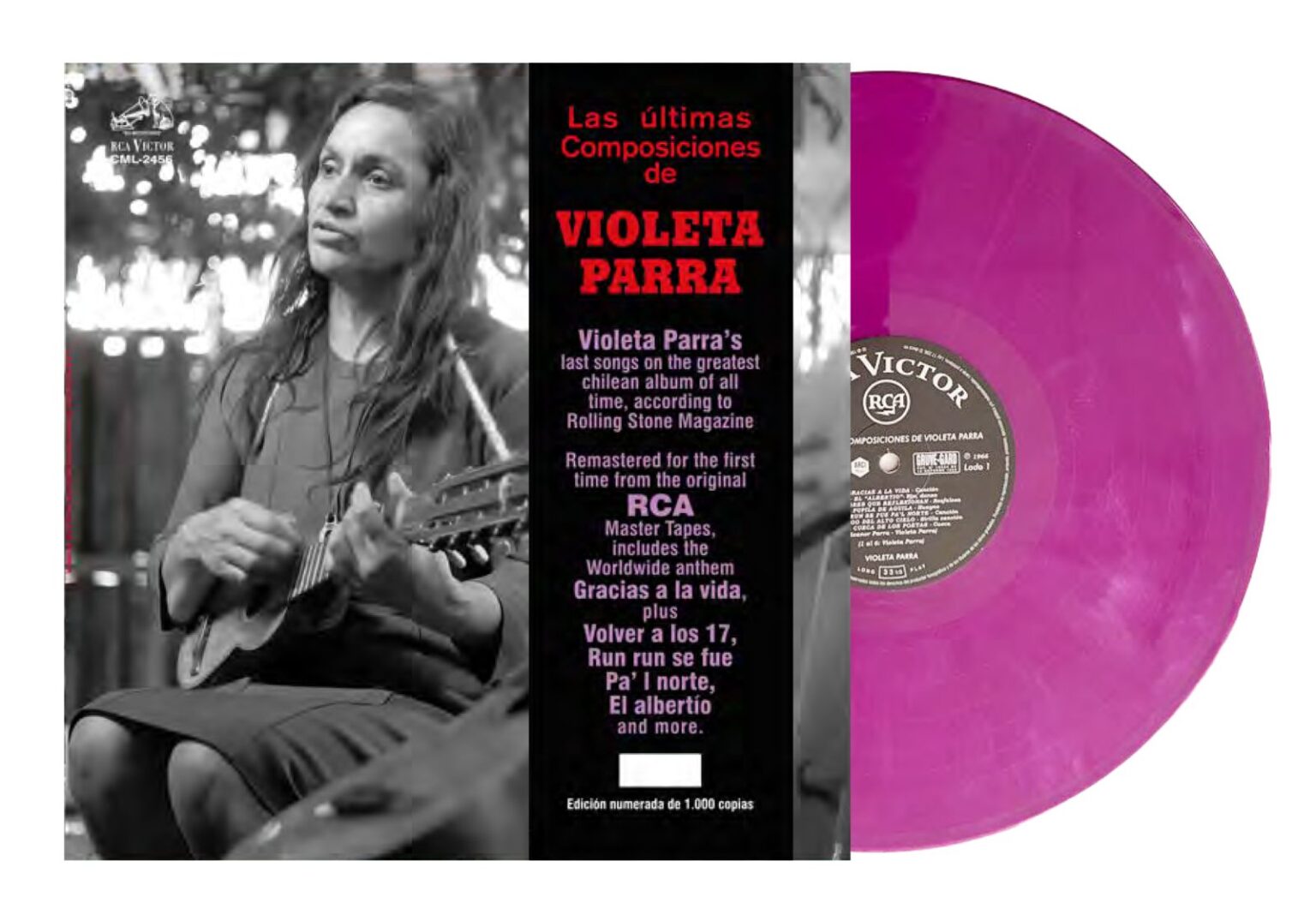 Violeta Parra – Las Ultimas Composiciones de Violeta Parra (Violeta Marmolado) - Obi Vinilos
