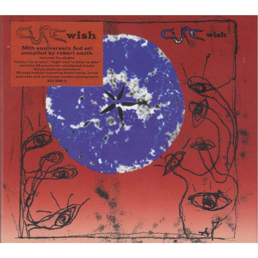 The Cure – Wish 30th Anniversary Deluxe Edition 3CD - Obi Vinilos